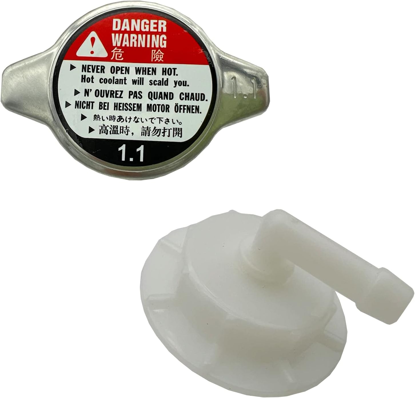 Amazon.com: JSNOOKN Radiator Cap Assembly 19045-RAA-003 and Coolant ...