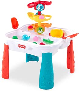 Amazon.com: Fisher-Price® Let's Splash Ball Run Table, Sturdy Table for ...