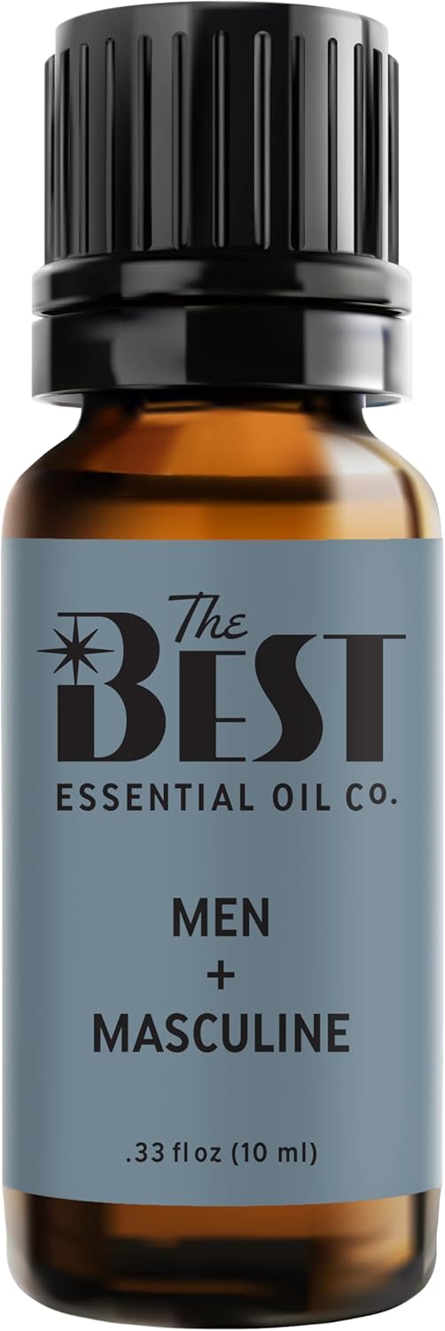 Amazon.com: The Best Men + Masculine Essential Oil Blend- Premium Grade ...