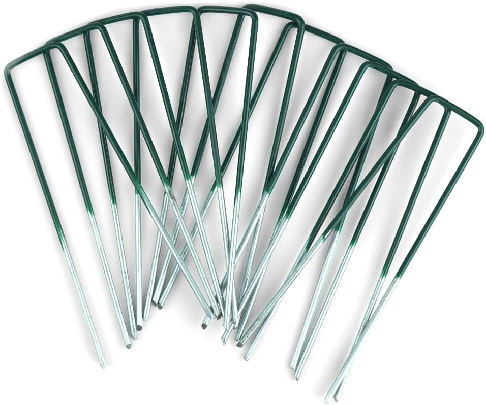 Besto Artificial Grass Pins Ground Pegs Heavy Duty Galvanised Half ...