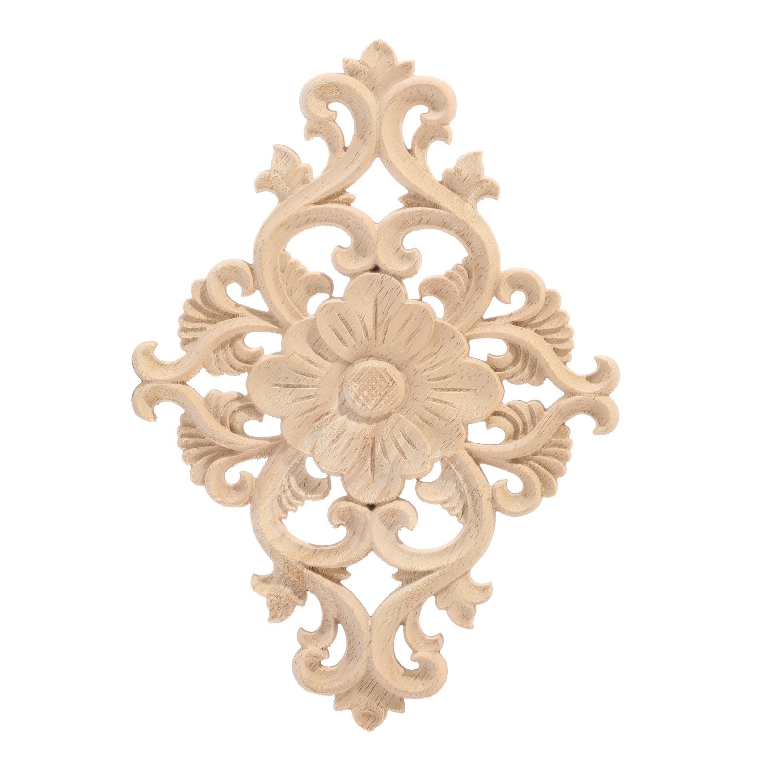 Amazon.com: BSYMDH 1PC Hand Wooden Carved Appliques Onlays Carving ...