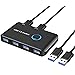 Amazon.com: USB 3.0 Switch Selector,ABLEWE KVM Switcher Adapter 4 Port ...