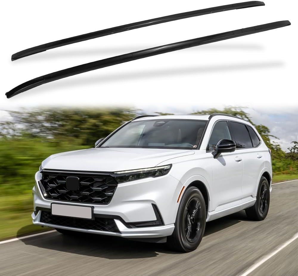 HEKOTE Roof Rack Side Rails Fit for Honda CRV CR-V 2023 2024,Black ...