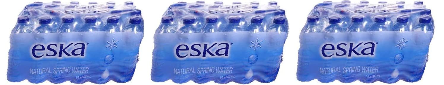 ESKA Spring Water - 2 Unit(s)-Each Unit is 24 X(500ML) (3-500ML ...