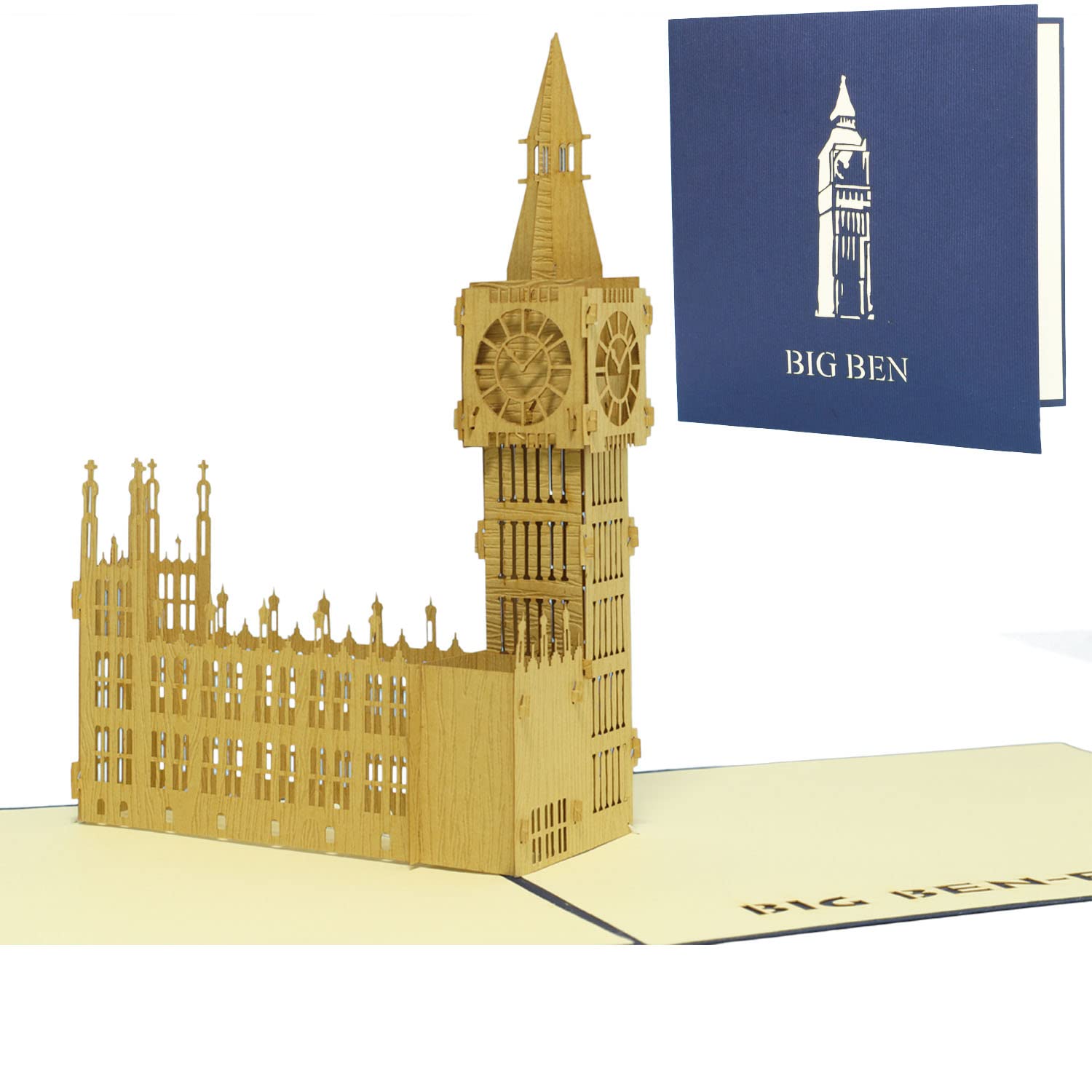 LINPOPUP®, LIN17122, 3D POP UP Karte England, Reisegutschein, Pop Up ...