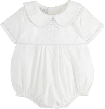 Amazon.com: Mud Pie Children's Boy Cross Poplin Bubble; 0-3M : Toys & Games