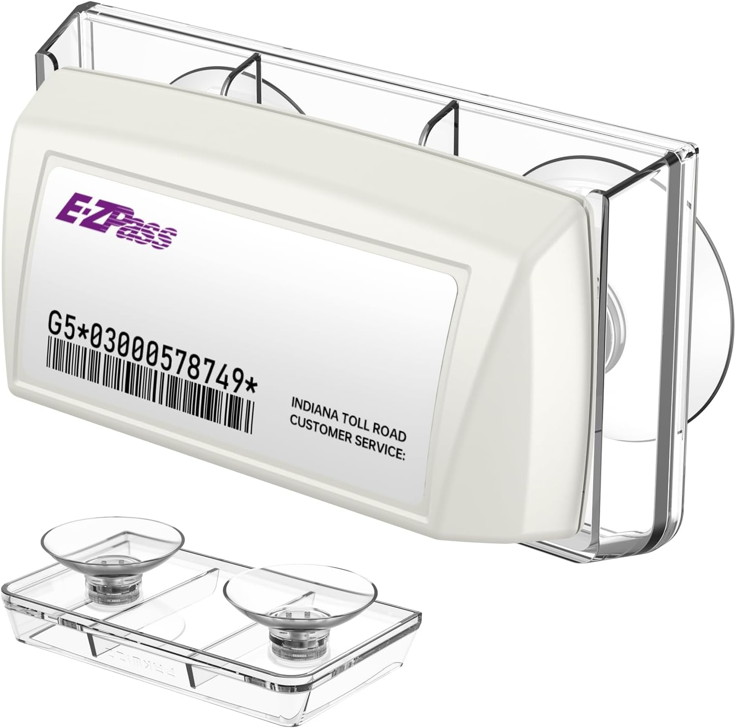 Amazon.com: JL Safety Indestructible Toll Pass Holder with Largest ...