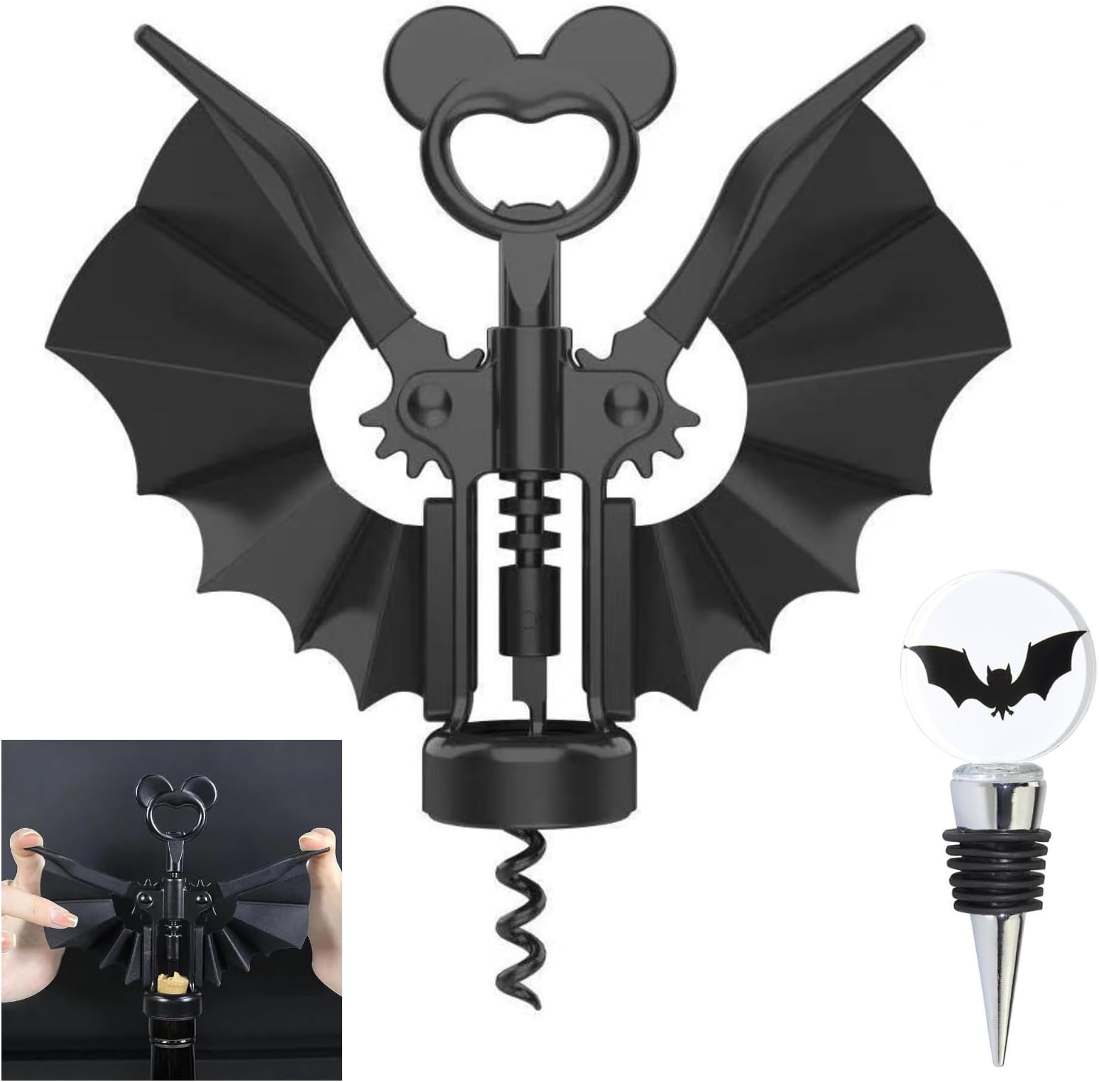 Amazon.com: Kikkerland Day of the Dead Corkscrew, Day of Dead, Silver ...