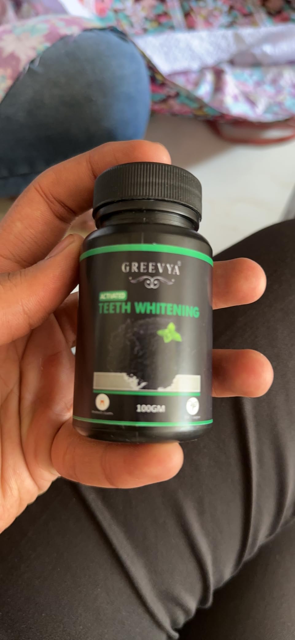 greevya Activated Charcoal Powder for Teeth Whitening - 100gm | Teeth ...