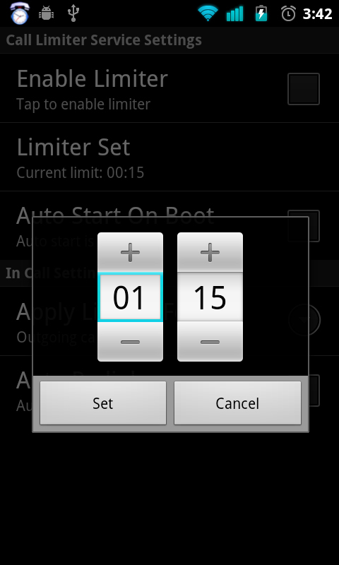 Call Limiter - App on Amazon Appstore
