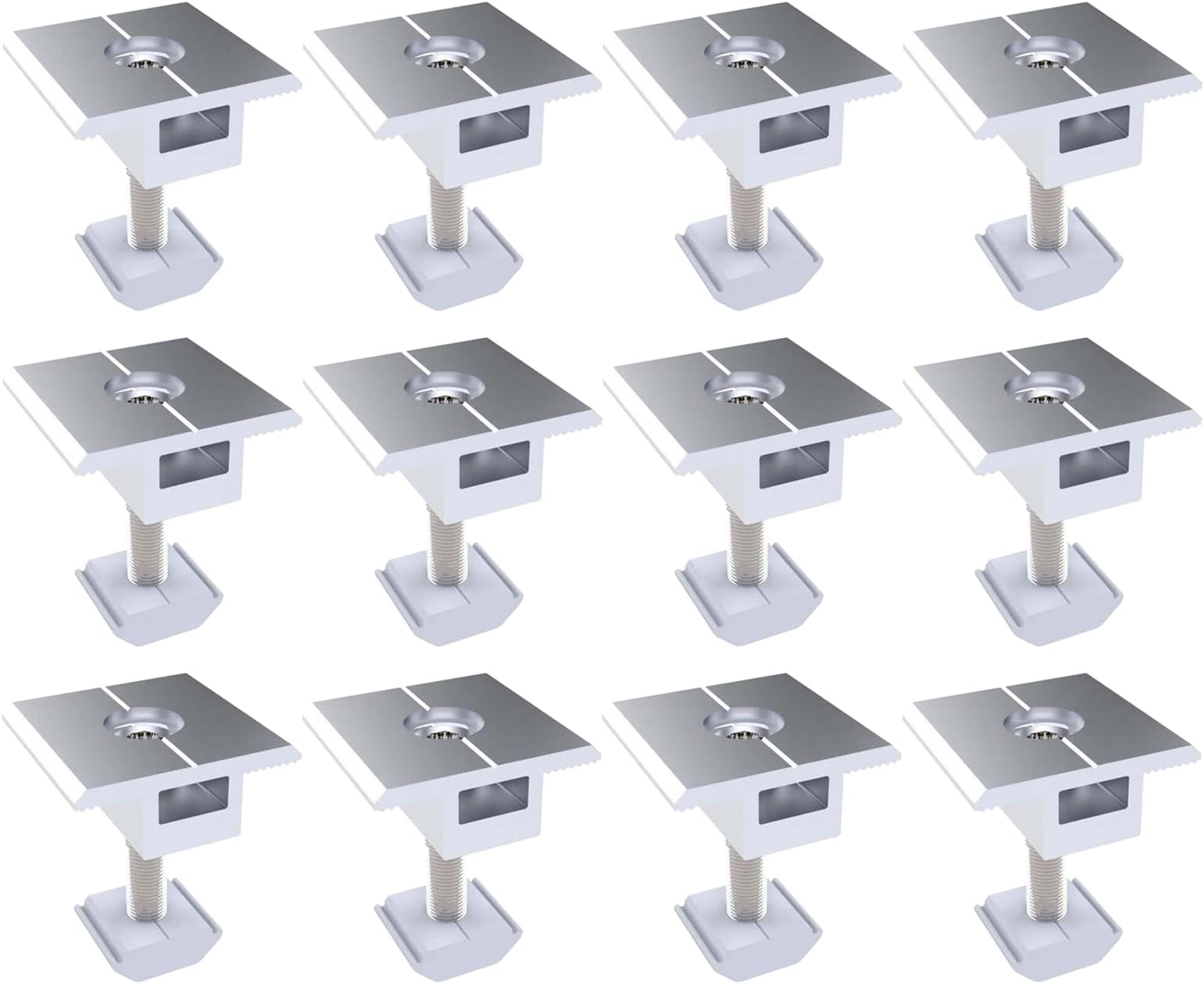 Amazon.com : Smarkey Solar Panel Assembly Mounting Z Bracket Kits 4 ...