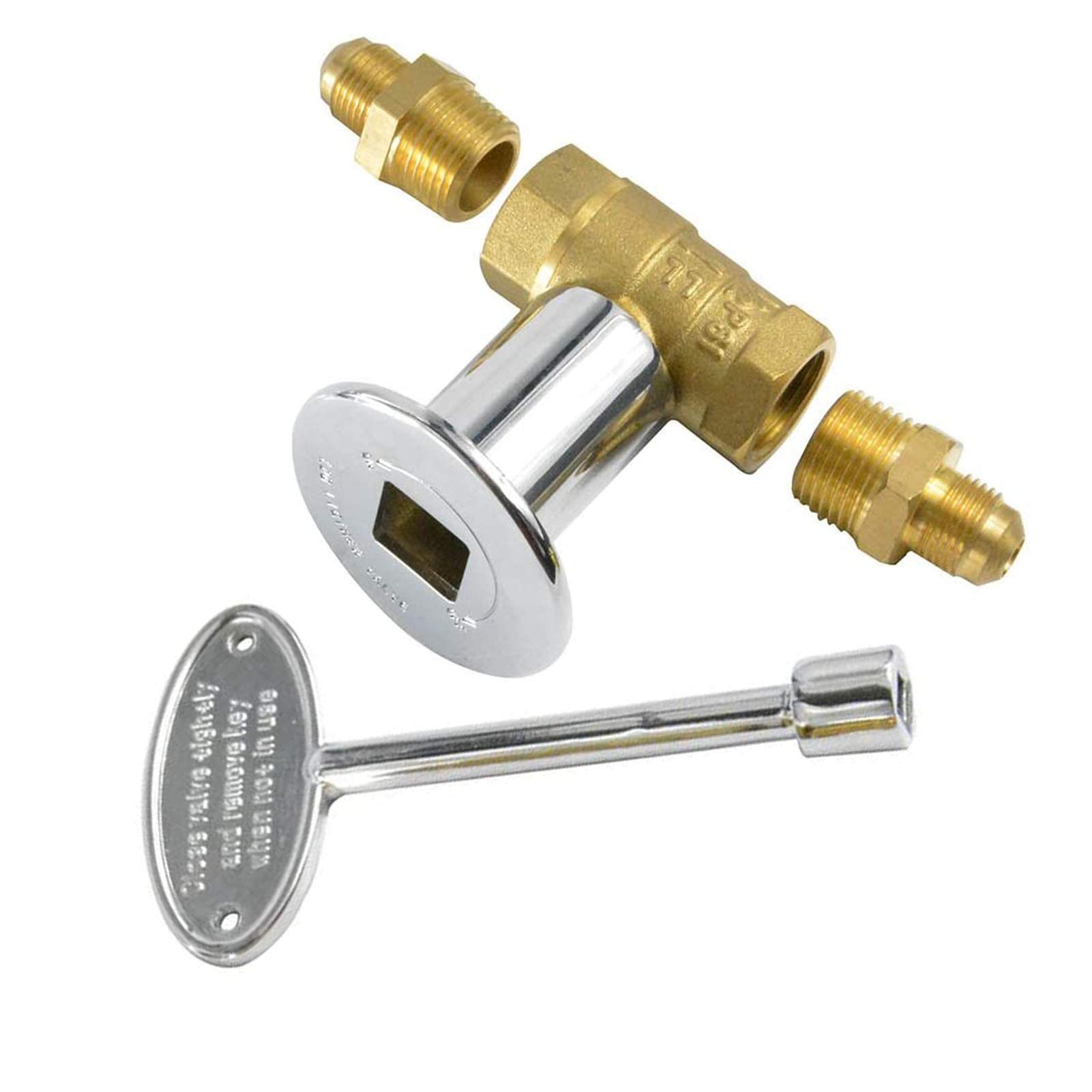 Kaysection 1 2 Inch Straight Quarter Turn Shut Off Valve | Desertcart ...
