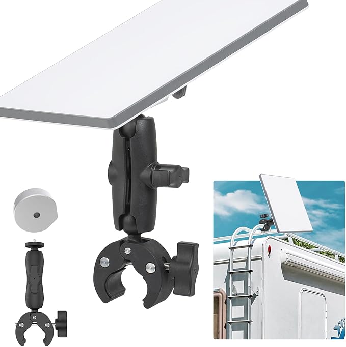 Amazon.com: Starlink Mini Pole Clamp Mount, Universally Adjustable ...