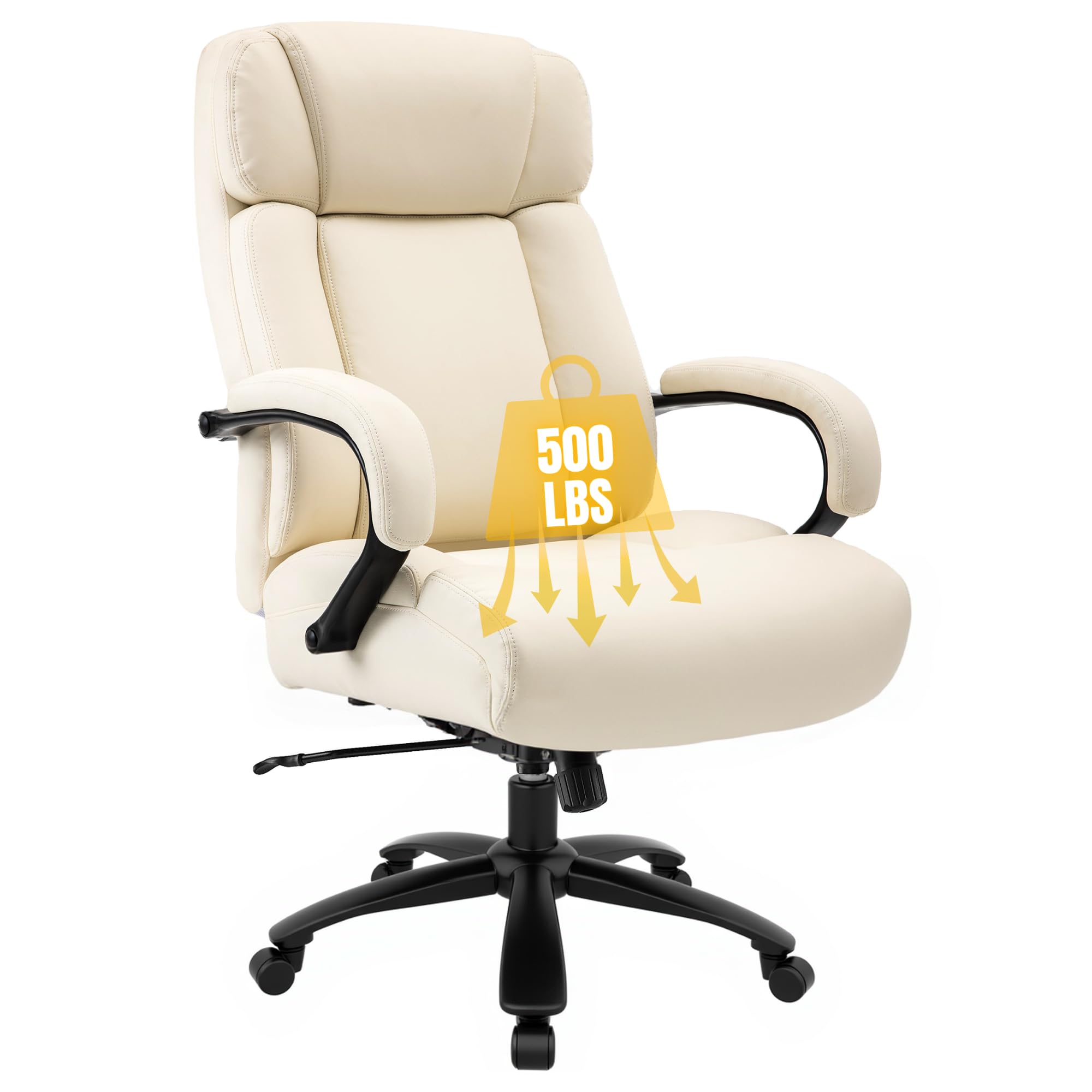 Snapklik.com : 500lbs Ultra Big And Tall Office Chair Extra Wide Large ...