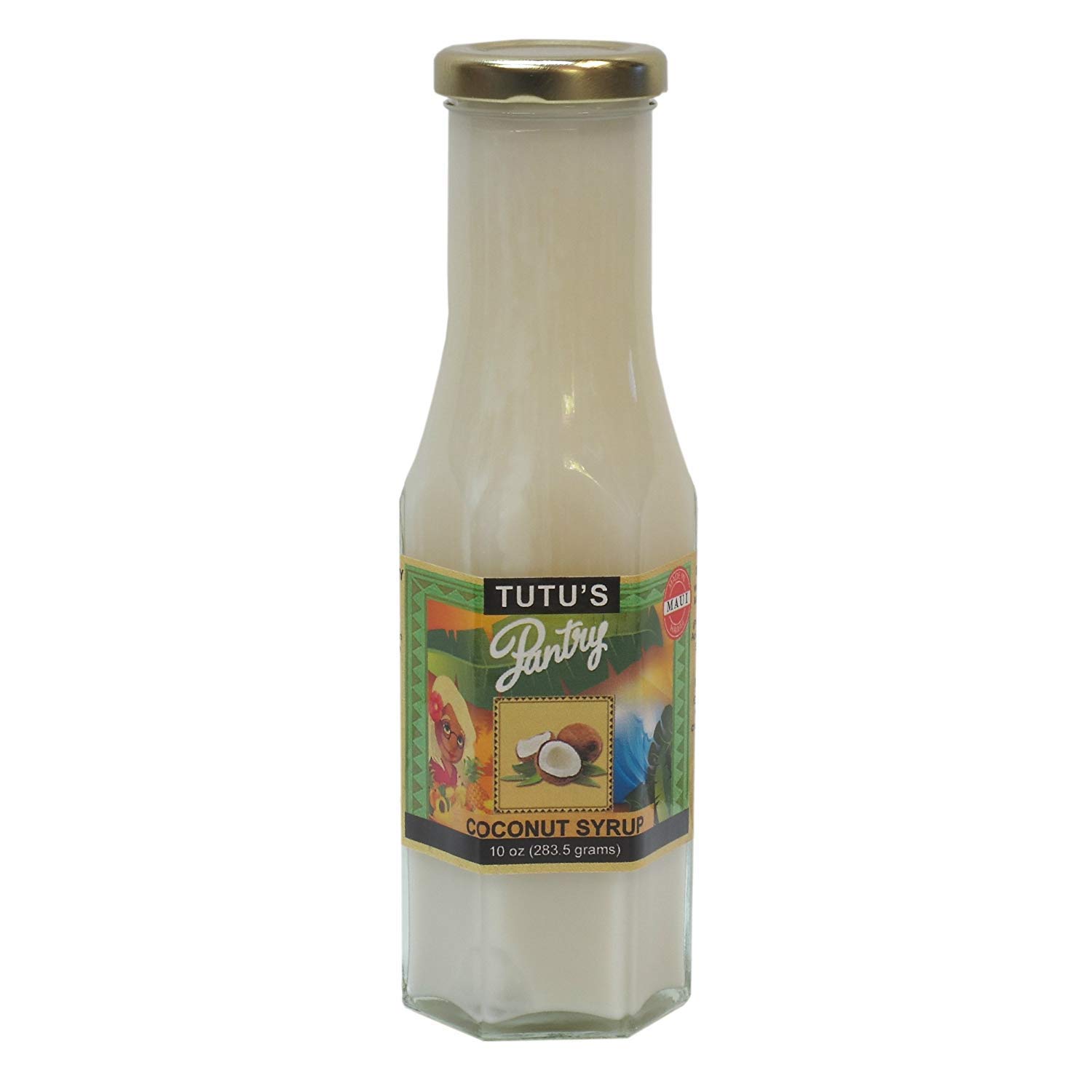 Amazon.com: Tutu's Pantry Maui Hawaii Syrup (Coconut)