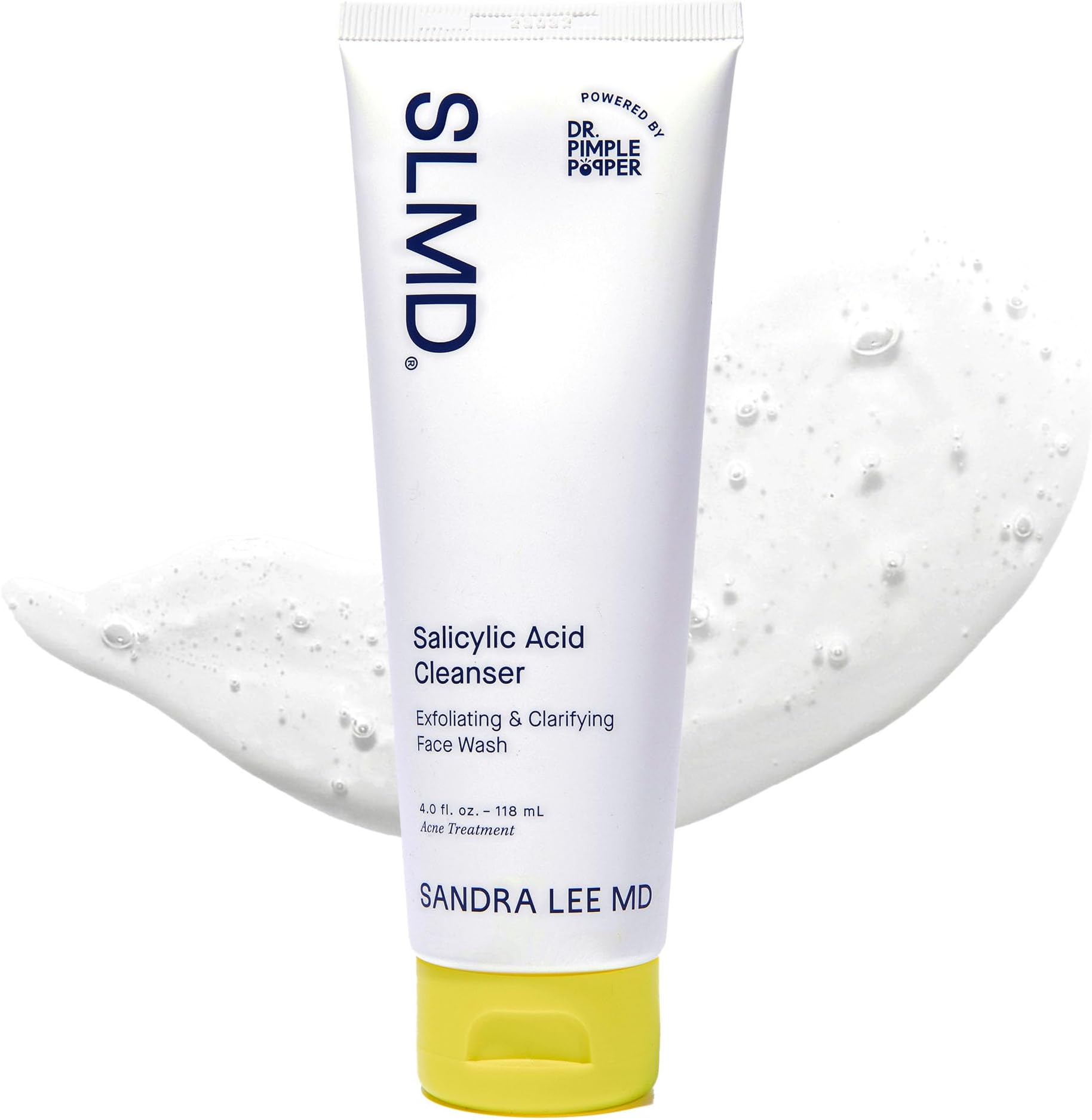 Amazon.com: SLMD by Dr. Pimple Popper - Salicylic Acid Cleanser 4 fl oz ...