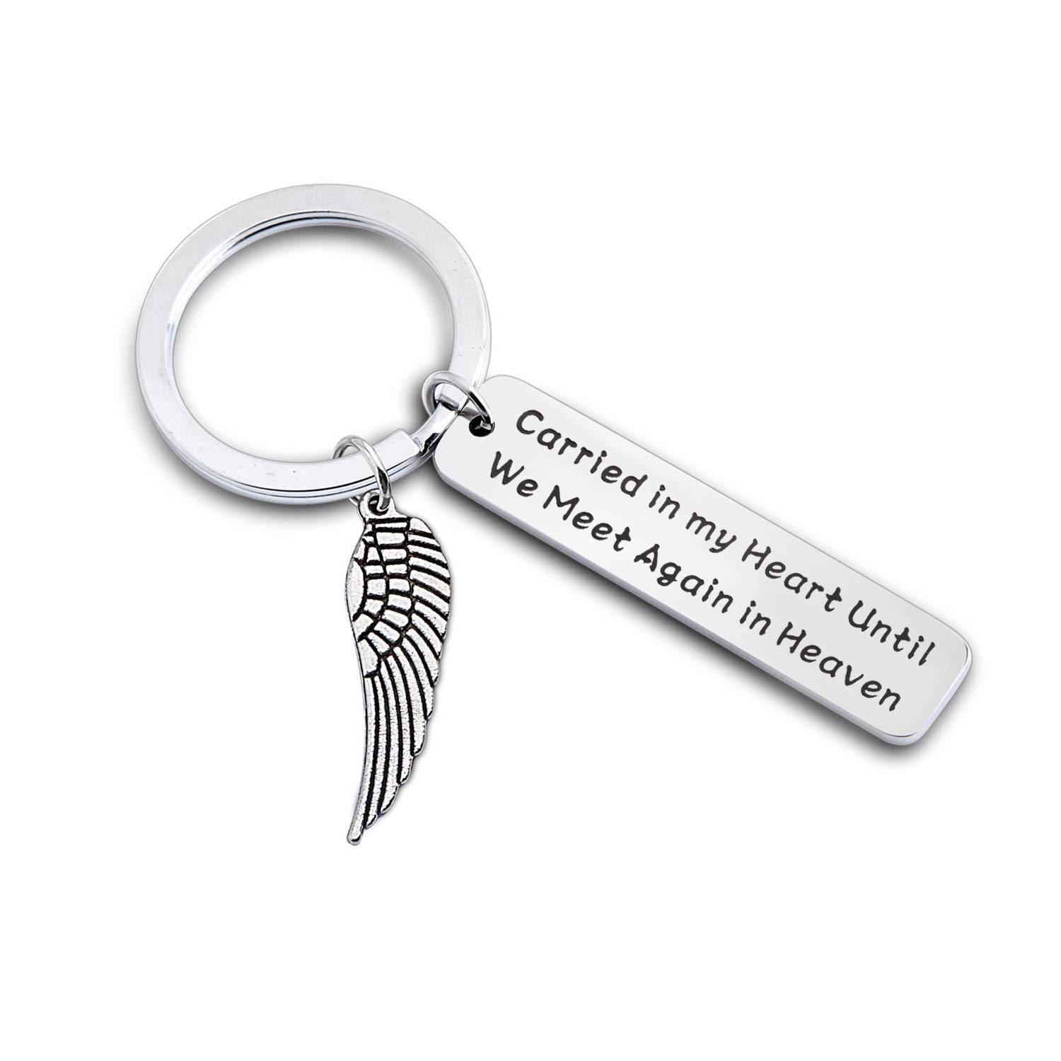 Buy Lywjyb Birdgot Memorial Gift Remembrance Gift Memorial Keychain ...