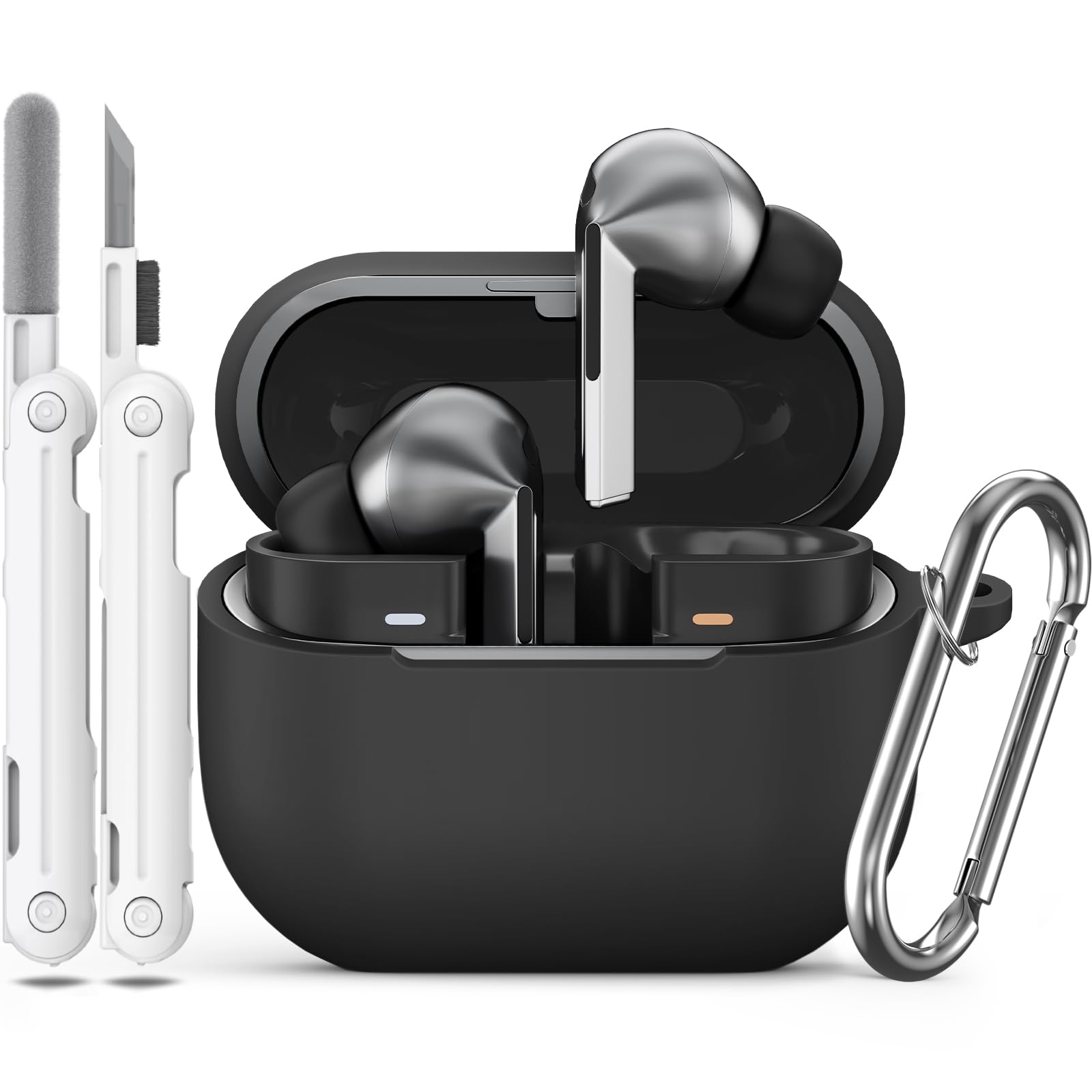 Amazon.com: Soft Silicone Case for Samsung Galaxy Buds Pro 3 & Buds 3 ...