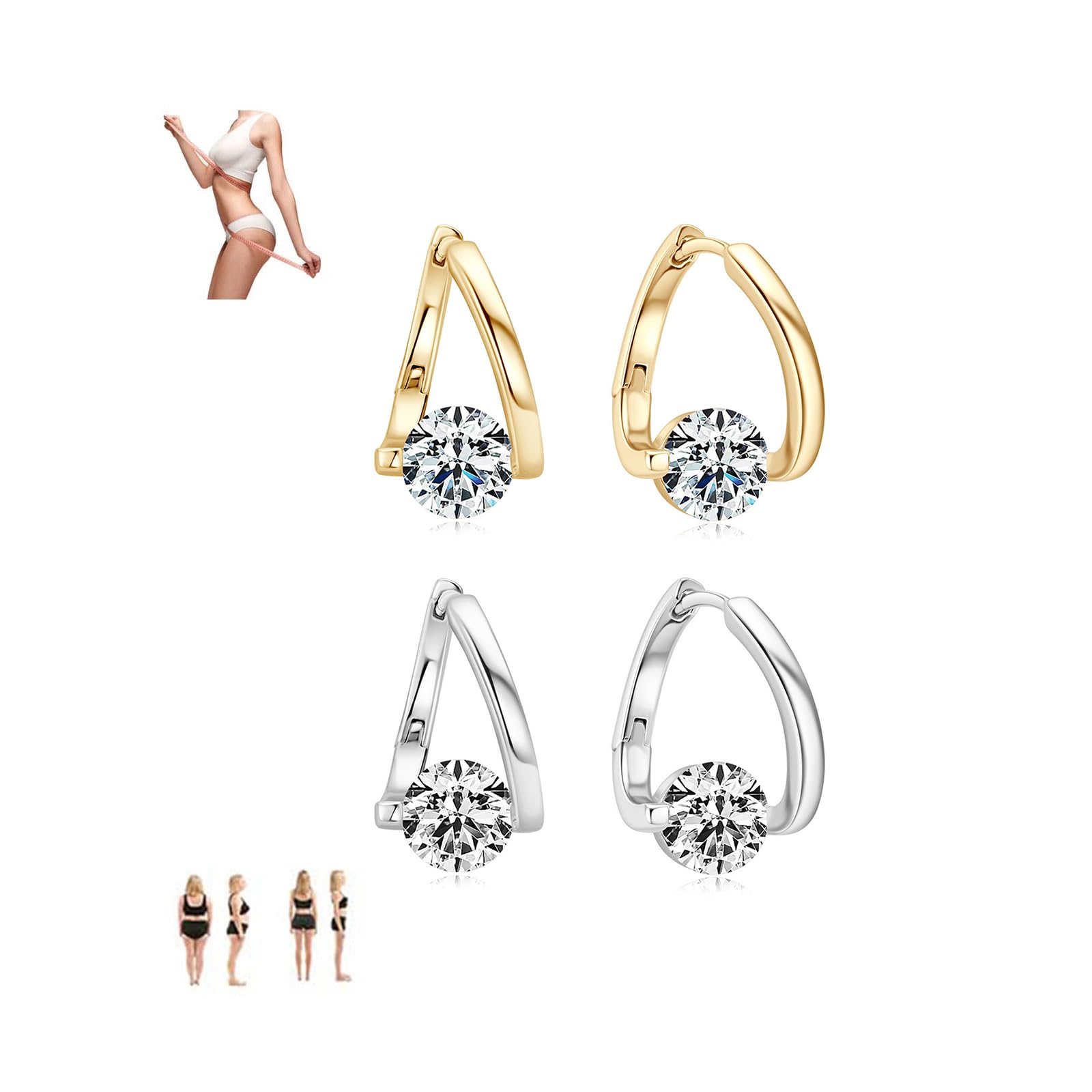 Lymphatic Drainage Earrings for Women Rioyaya Lymphatic Earrings ...