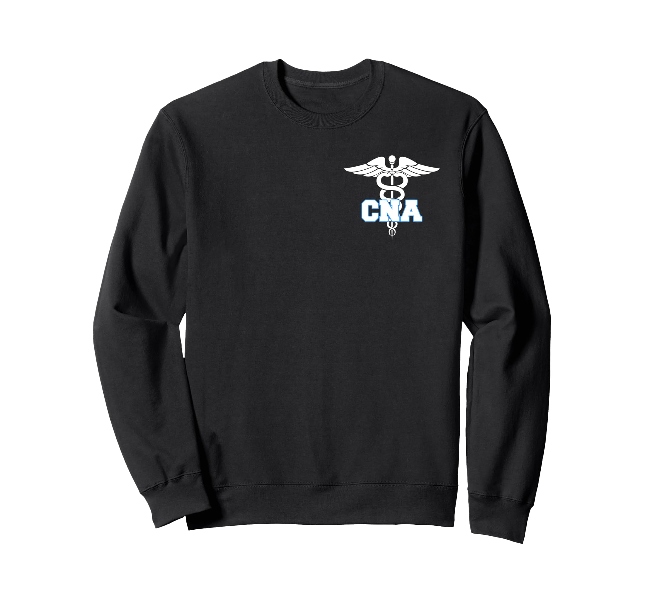 Amazon.com: CNA Caduceus Medical Symbol Nurse Gifts Sweatshirt ...