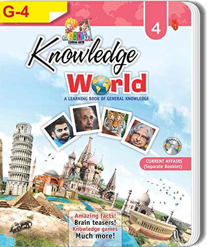 Amazon.in: Buy Class 4th Knowledge World A Learning Book Of General ...