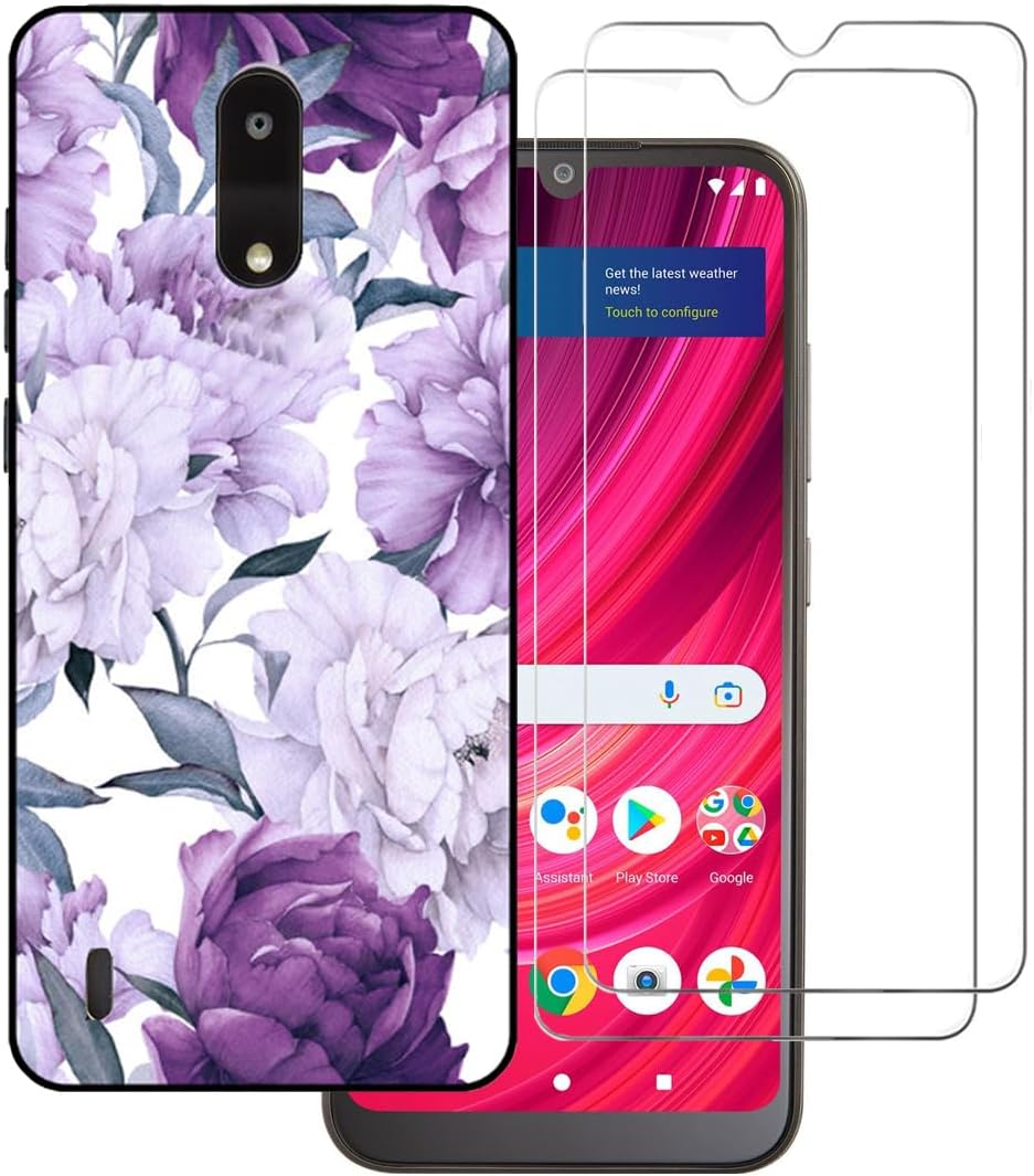 Amazon.com: Tznzxm 2-Pack Screen Protector & Case Combo for Blu View 4 ...