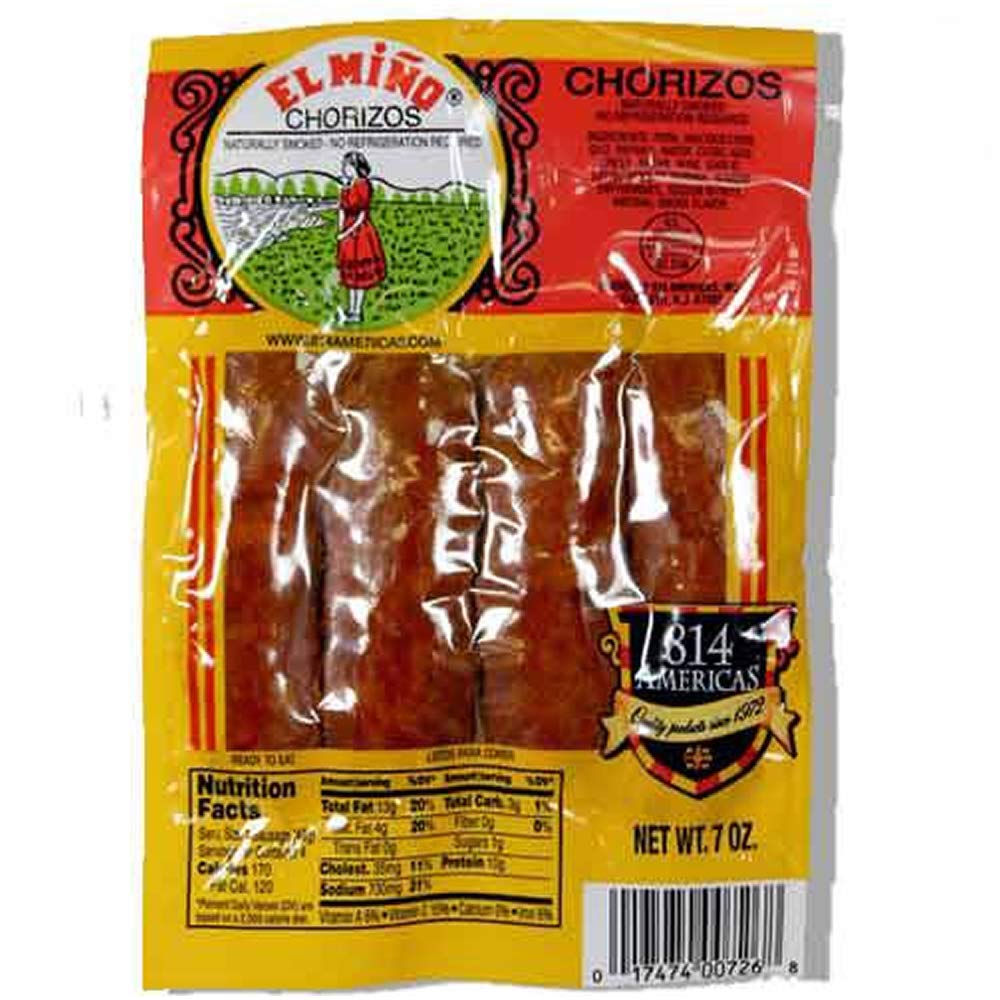 Amazon.com: El Mino Chorizos 4 PK : Grocery & Gourmet Food