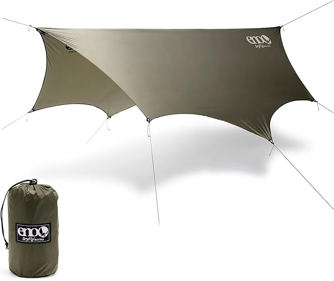 Amazon.com : ENO, Eagles Nest Outfitters DryFly Rain Tarp, Ultralight ...