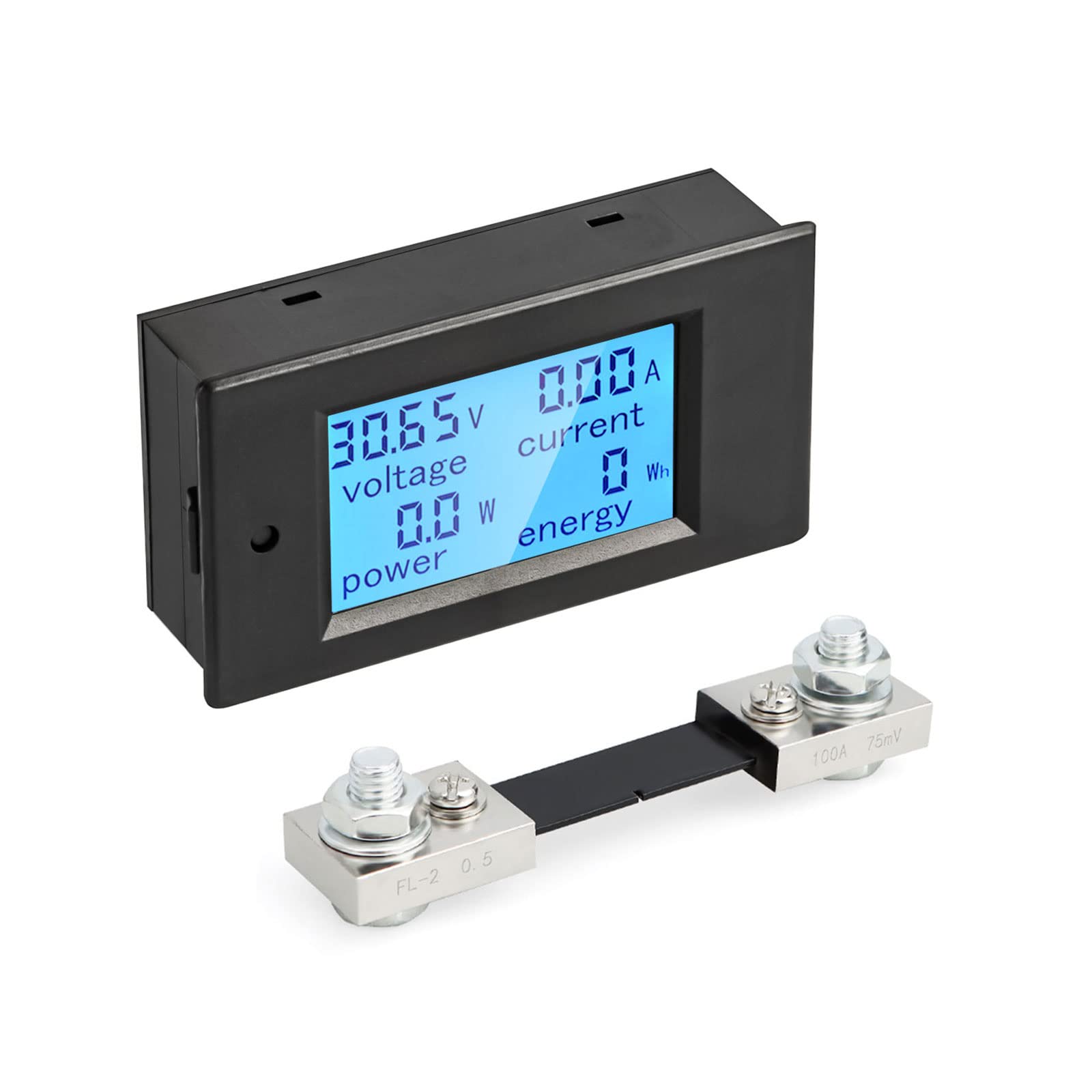 Buy Diymore 100A Digital Ammeter Voltmeter,DC6.5V-100V Multimeter,Power ...