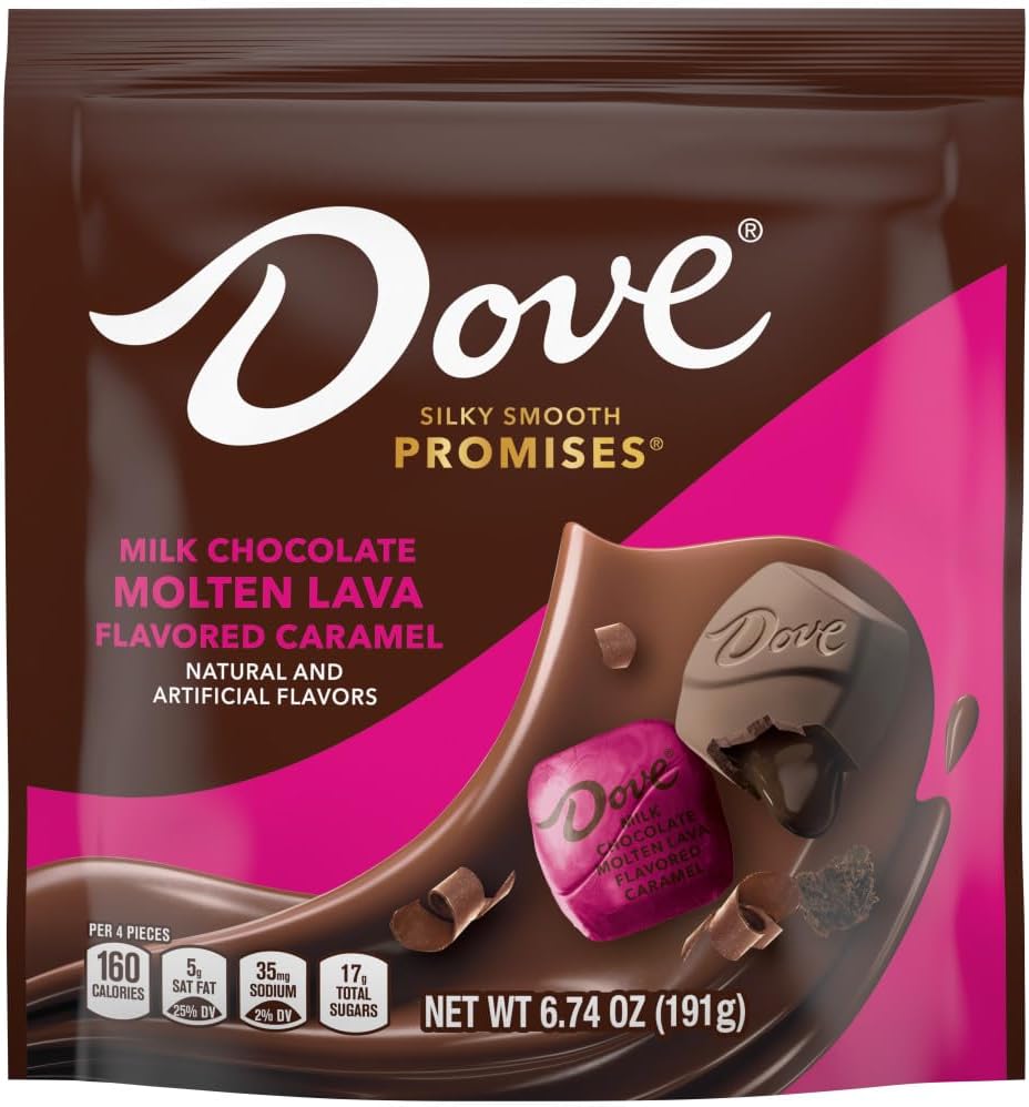 Amazon.com: DOVE PROMISES Dark Chocolate Candy, 136 Ct Bulk Bag : Dove