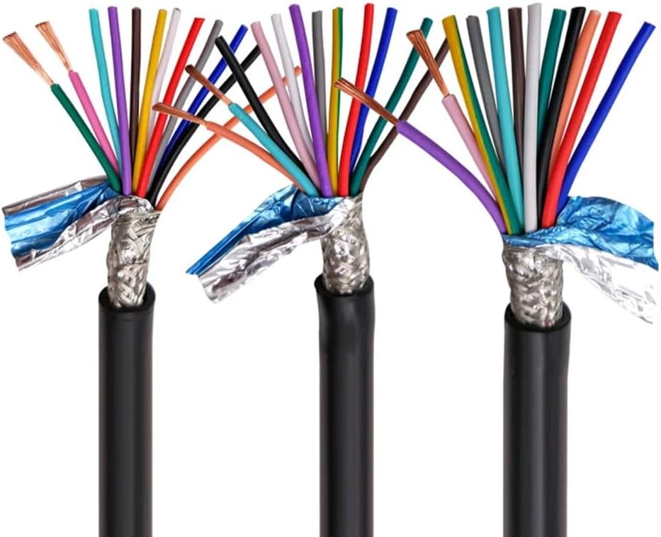 Amazon.com: Canvia Multi-core Shielded Cable RVVP22AWG 0.3mm2 3 4 5 6 8 ...