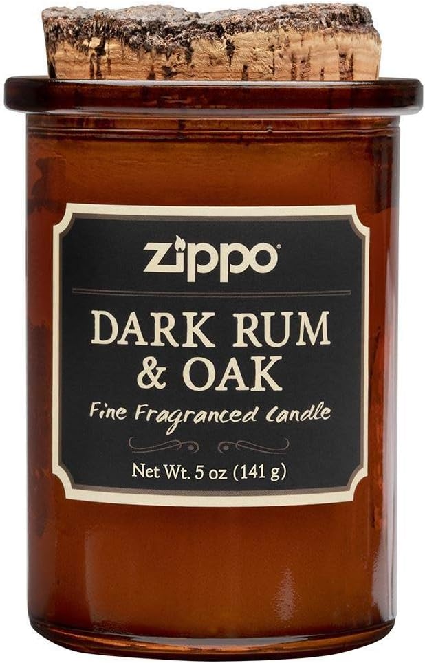 Amazon.com: Zippo Barber Street Odor Masking Candle - Wooden Wick ...