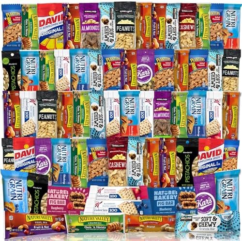 Amazon.com : Snacks Gift Variety Basket for Adults (72 Count) Great For ...
