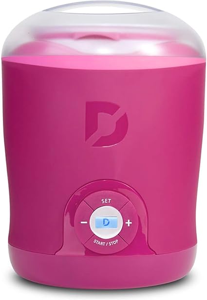 Amazon.com: Dash Greek Yogurt Maker Machine with LCD Display + 2 BPA ...