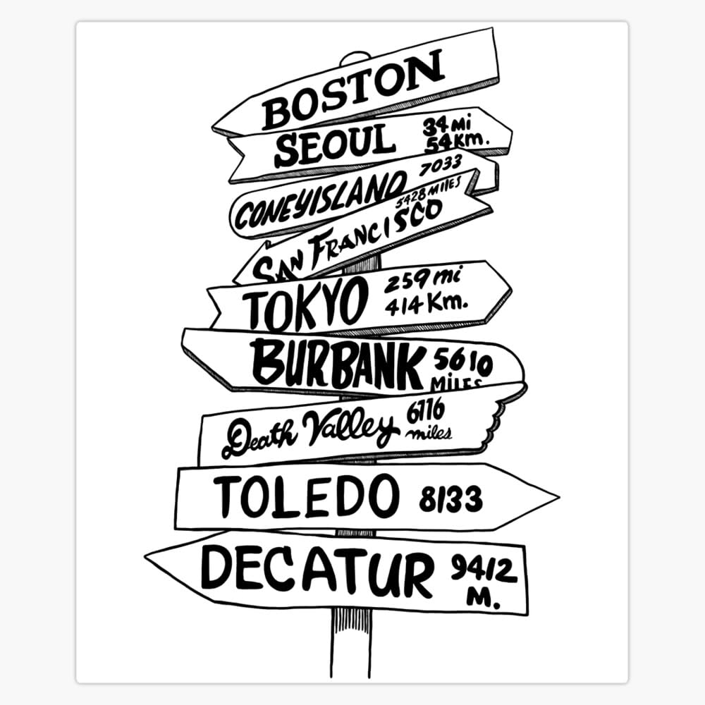 Amazon.com - Mash 4077 Road Signs Sticker Bumper Sticker Vinyl Decal 5"