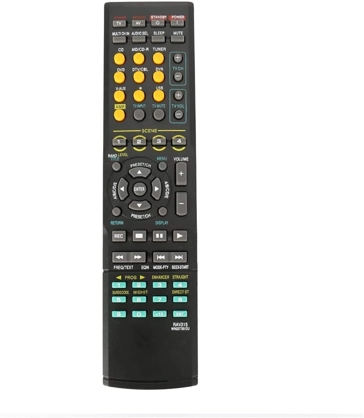 Generic Remote Control Fit For HTR-6230 RX-V365 RAV312 RAV311 RAV212 RX ...