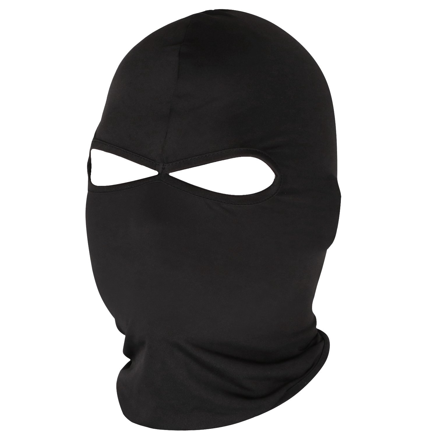 TRIXES Full Balaclava Mask - Black - Lyrca for Motorcycling Outside ...