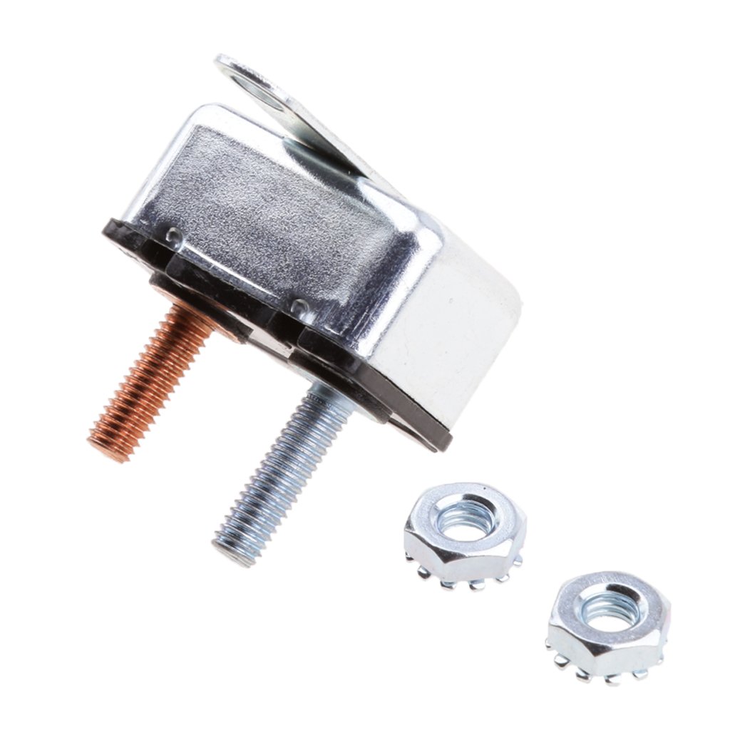 Rare 20A Type 2 Circuit Breaker, 20 Amp Manual Reset, Bracket, Nuts ...