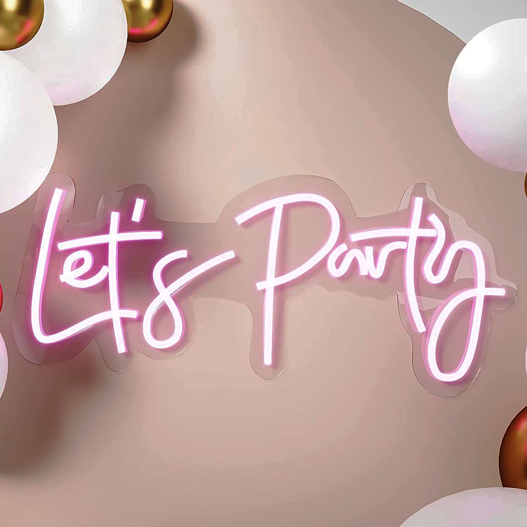 Buy HOUSE OF PARTY Happy Birthday Neon Sign - 23x16 Inches Happy ...