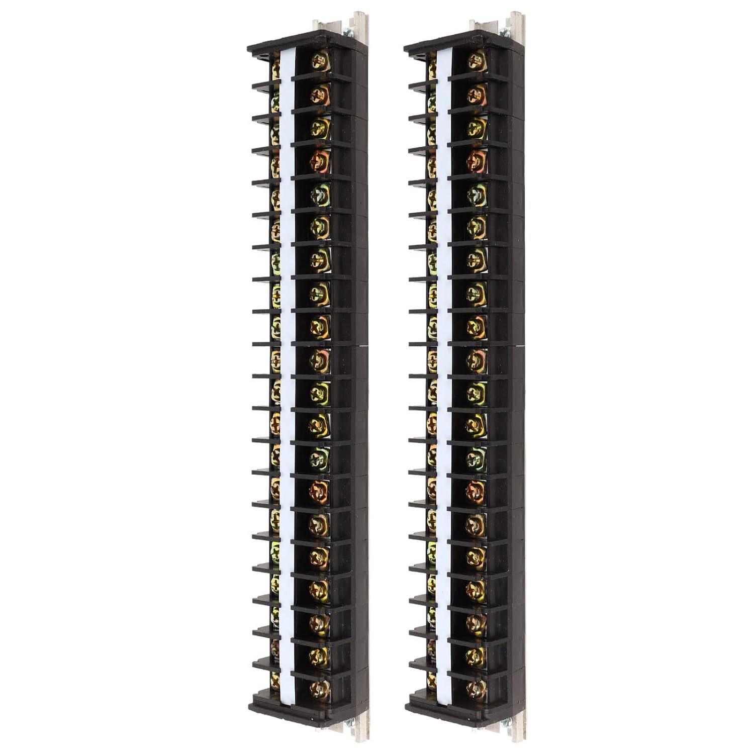 Wire Terminal Block, Wire Barrier Block 2PCS Universal 660V 30A for ...