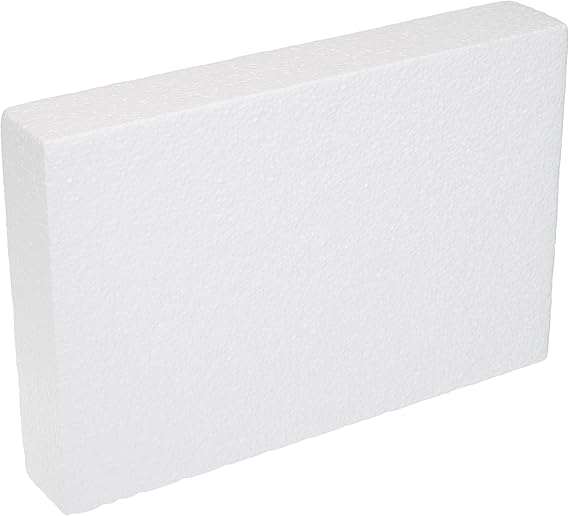 Decora 0173926 Rectangle POLYSTYRÈNE Blanc 20 x 30 x 5 cm : Amazon.fr ...