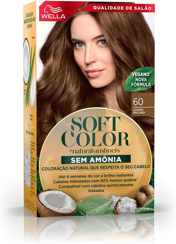 Soft Color Tinta De Cabelo Louro Escuro 60 Louro Escuro 60 | Amazon.com.br