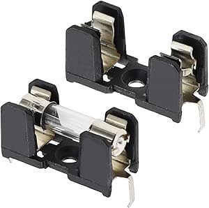 5X20MM Glass Fuse Holders 5 * 20 10A 250V PCB insurance Panel Mount ...