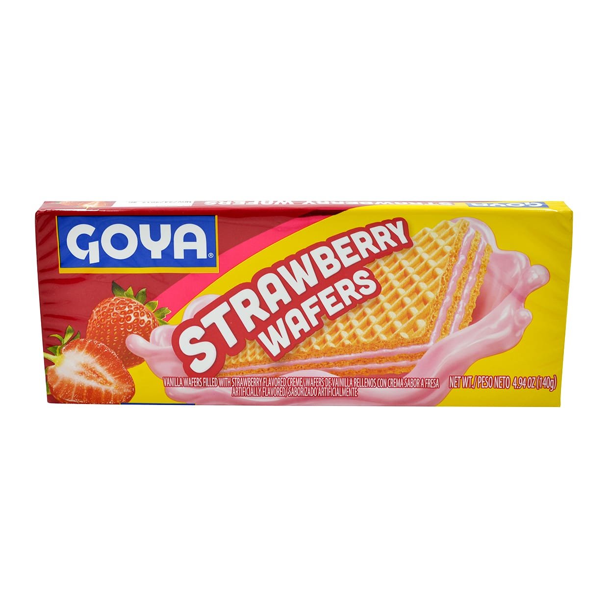Amazon.com: Goya Strawberry Wafer Cookies, 4.94 oz : Grocery & Gourmet Food