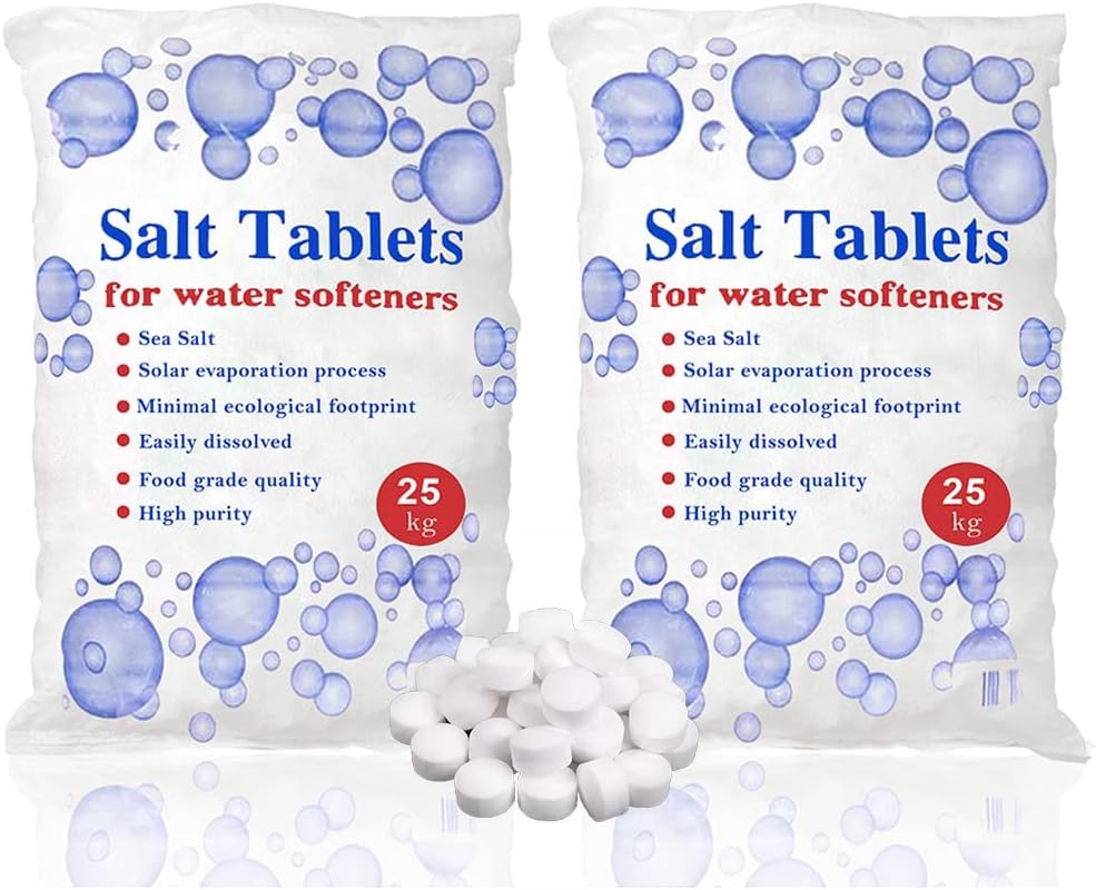 25 Kg Salt Tablets | Water Softener Salt Tablets 25kg | Food Grade ...