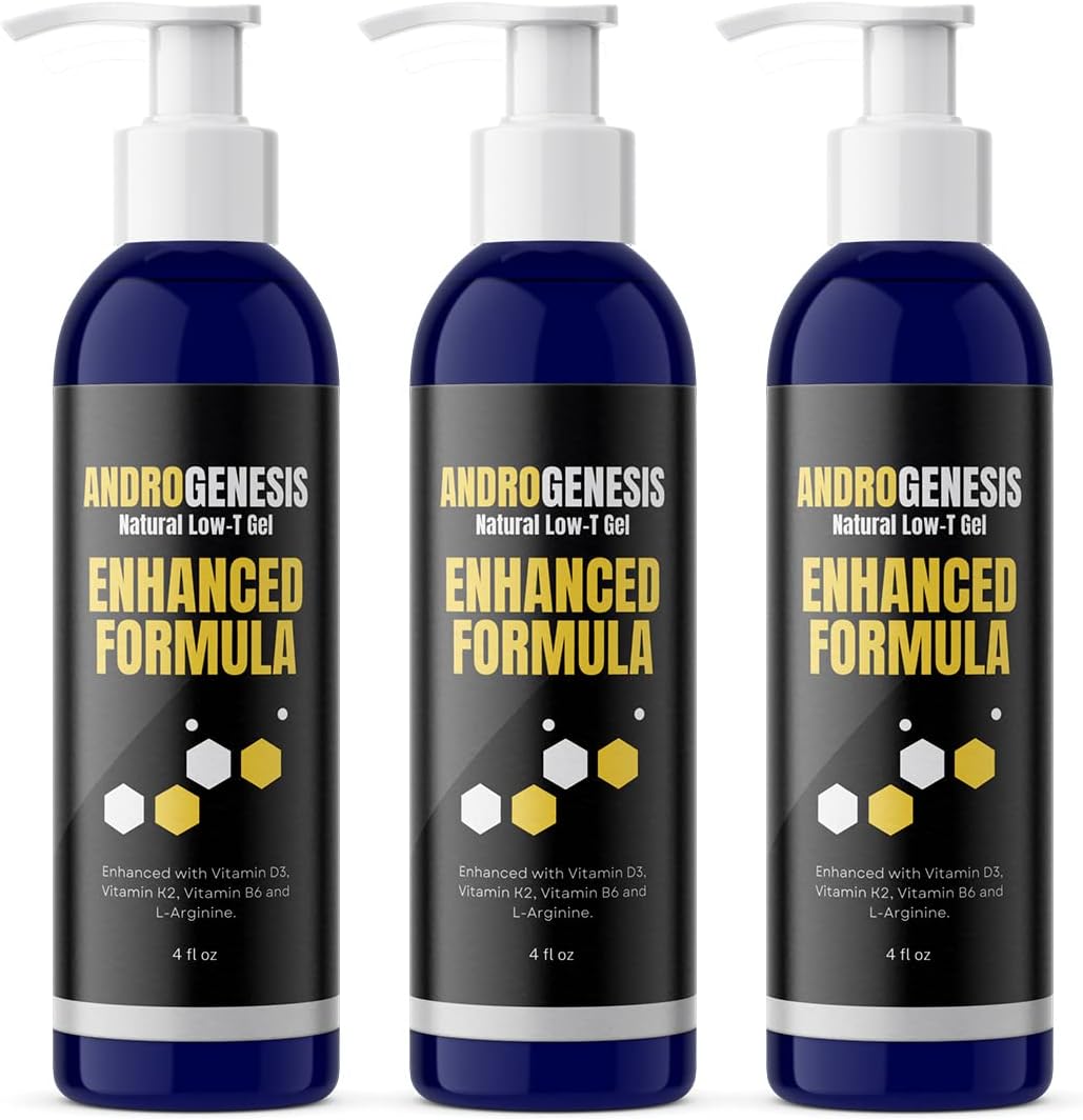 Amazon.com: ANDROGENESIS Enhanced Formula – Low T Support Gel – T ...
