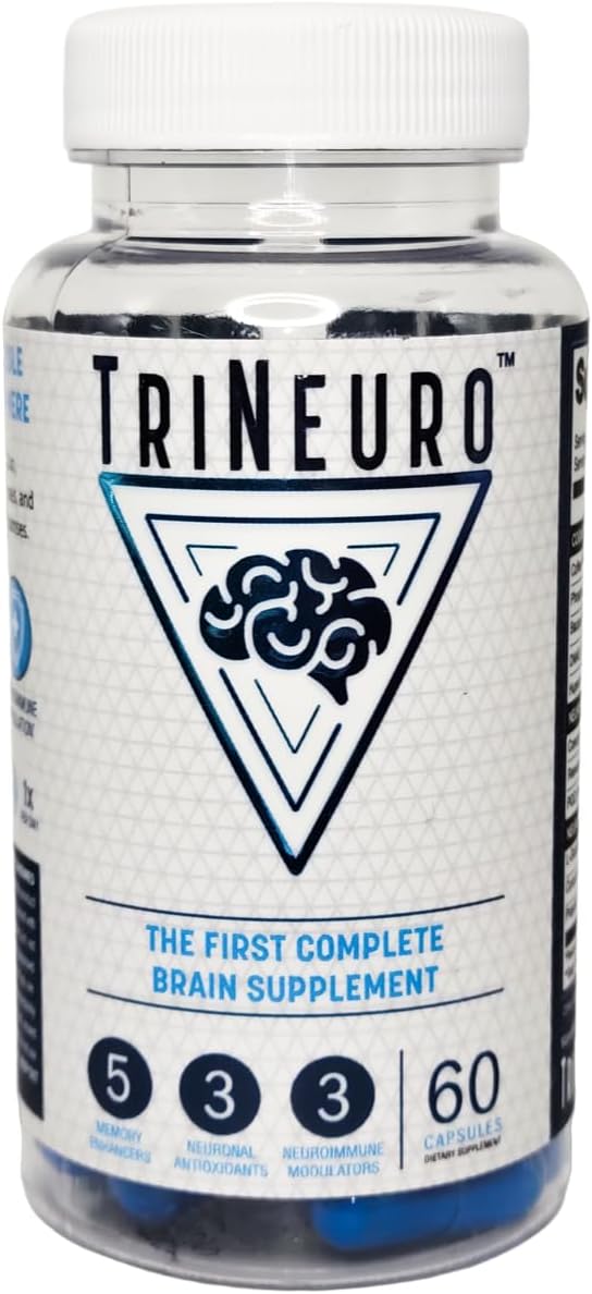 Amazon.com: TriNeuro - Complete Brain Supplement & Premium Nootropic ...