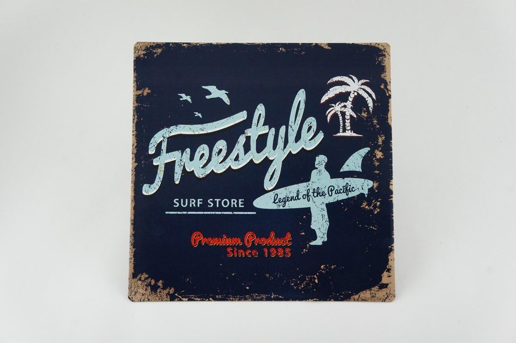 Amazon.com: Retro Tin Surfing Signs (Freestyle)