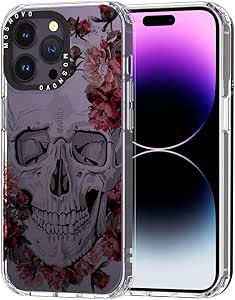 Amazon.com: MOSNOVO Case for iPhone 14 Pro Max, [Buffertech 6.6ft Military-Grade Drop Protection ...