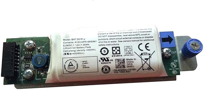 6.6V 7.26Wh 1100mAh BAT 2S1P-2 0668J 0D668J D668J Battery Replacement ...